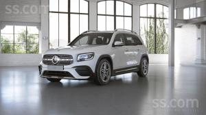 White Mercedes-Benz GLB 180 2023 in Riga, with an engine capacity of 1.40 L and mileage of 51 thousand km for 33900 €, photo  on AUTOMOTO.COM.LV