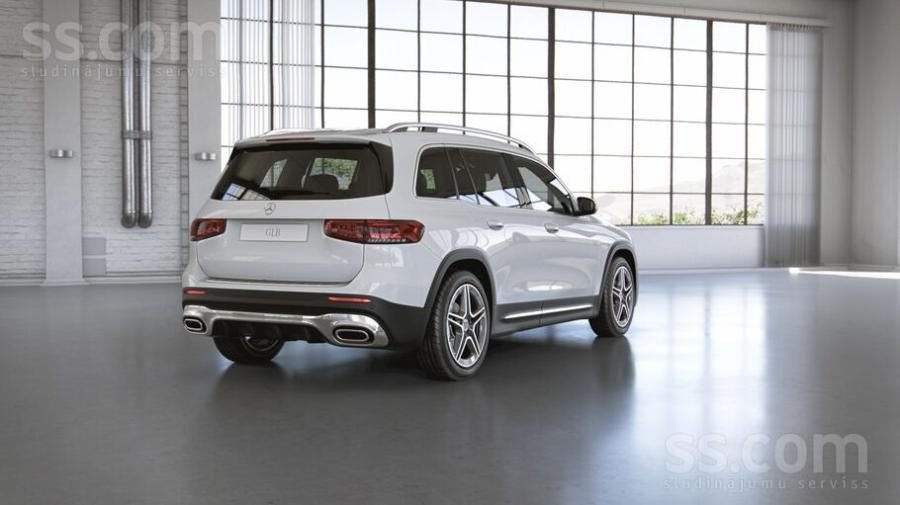 White Mercedes-Benz GLB 180 2023 in Riga, with an engine capacity of 1.40 L and mileage of 51 thousand km for 33900 €, photo 5 on AUTOMOTO.COM.LV