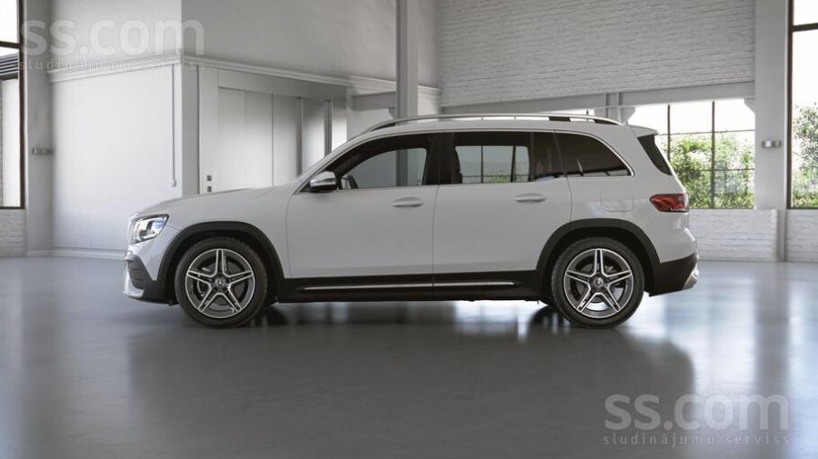 White Mercedes-Benz GLB 180 2023 in Riga, with an engine capacity of 1.40 L and mileage of 51 thousand km for 33900 €, photo 7 on AUTOMOTO.COM.LV