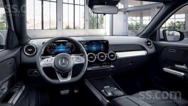 White Mercedes-Benz GLB 180 2023 in Riga, with an engine capacity of 1.40 L and mileage of 51 thousand km for 33900 €, photo 7 on AUTOMOTO.COM.LV