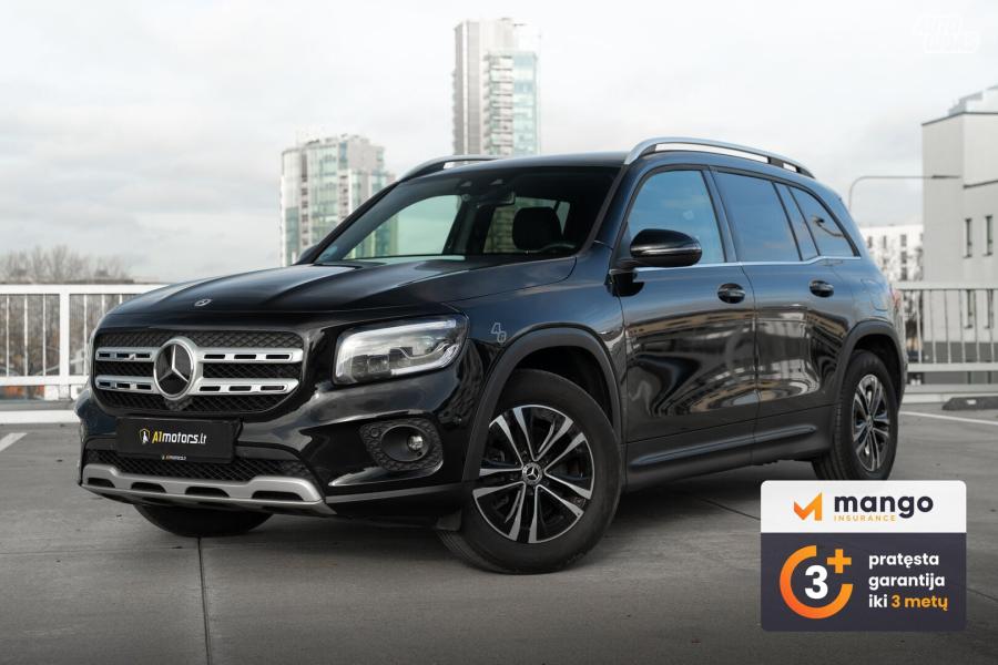 Melns Mercedes-Benz GLB 200 2023 Viļņa, ar dzinēja tilpumu 2.00 L un nobraukumu 28 tūkst. km par 32900 €, foto 1 vietnē AUTOMOTO.COM.LV