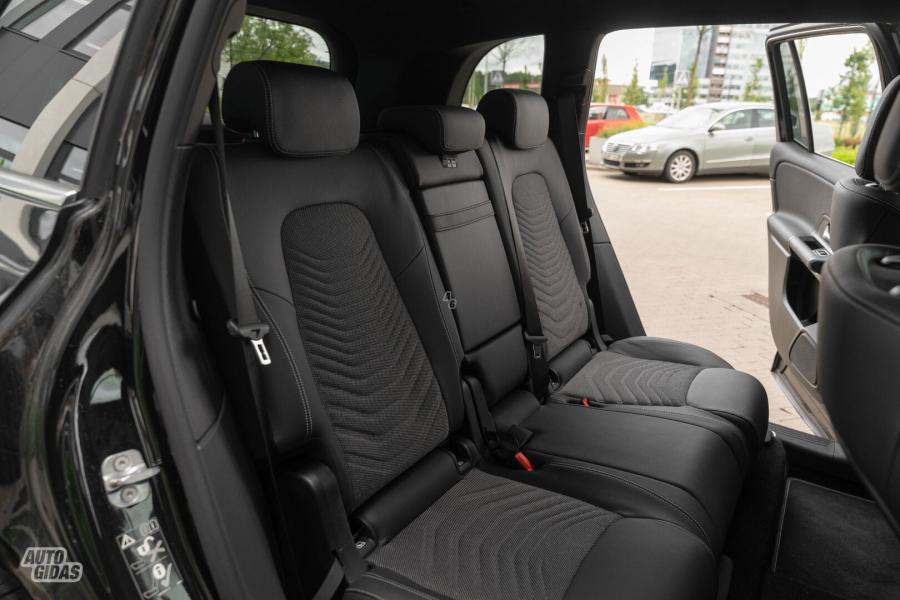 Black Mercedes-Benz GLB 200 2023 in Vilnius, with an engine capacity of 2.00 L and mileage of 28 thousand km for 31900 €, photo 20 on AUTOMOTO.COM.LV