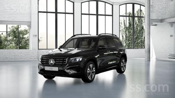 Black Mercedes-Benz GLB 200 2026 in Riga, with an engine capacity of 1.40 L and mileage of 10 thousand km for 43900 €, photo 1 on AUTOMOTO.COM.LV