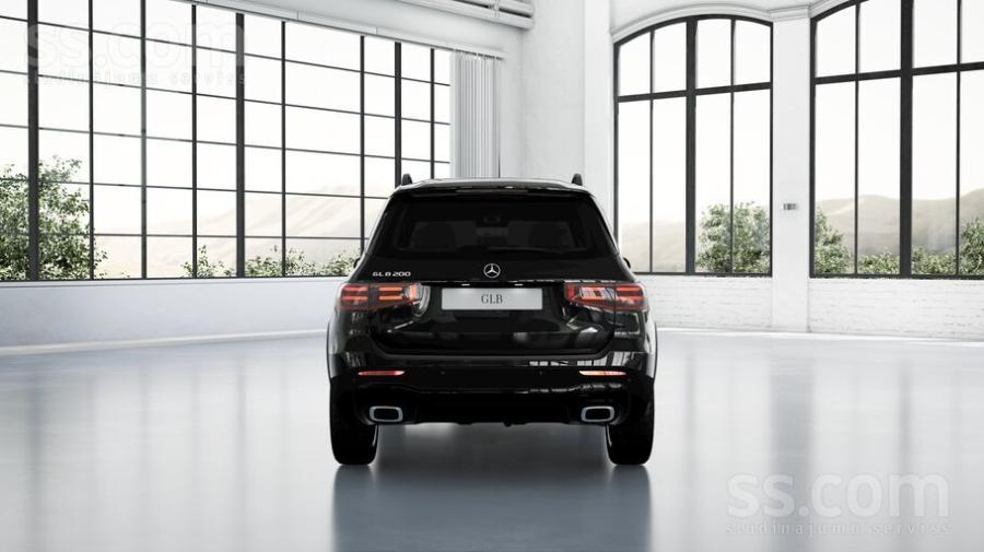 Black Mercedes-Benz GLB 200 2026 in Riga, with an engine capacity of 1.40 L and mileage of 10 thousand km for 43900 €, photo 6 on AUTOMOTO.COM.LV