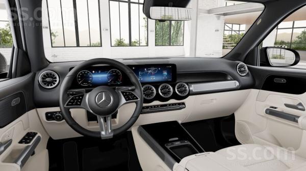 Black Mercedes-Benz GLB 200 2026 in Riga, with an engine capacity of 1.40 L and mileage of 10 thousand km for 43900 €, photo 7 on AUTOMOTO.COM.LV