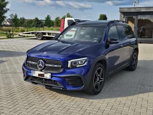 Blue Mercedes-Benz GLB 200 2022 in Taurage, with an engine capacity of 1.95 L and mileage of 0 thousand km for 19800 €, photo  on AUTOMOTO.COM.LV