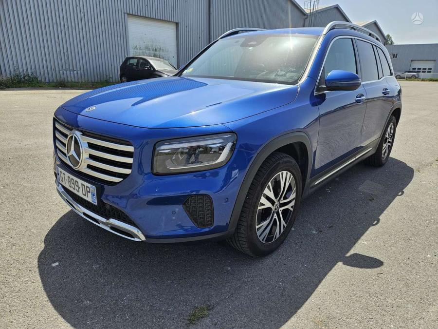 Zils Mercedes-Benz GLB 200 2023 Tauragė, ar dzinēja tilpumu 1.95 L un nobraukumu 240 tūkst. km par 22500 €, foto 1 vietnē AUTOMOTO.COM.LV