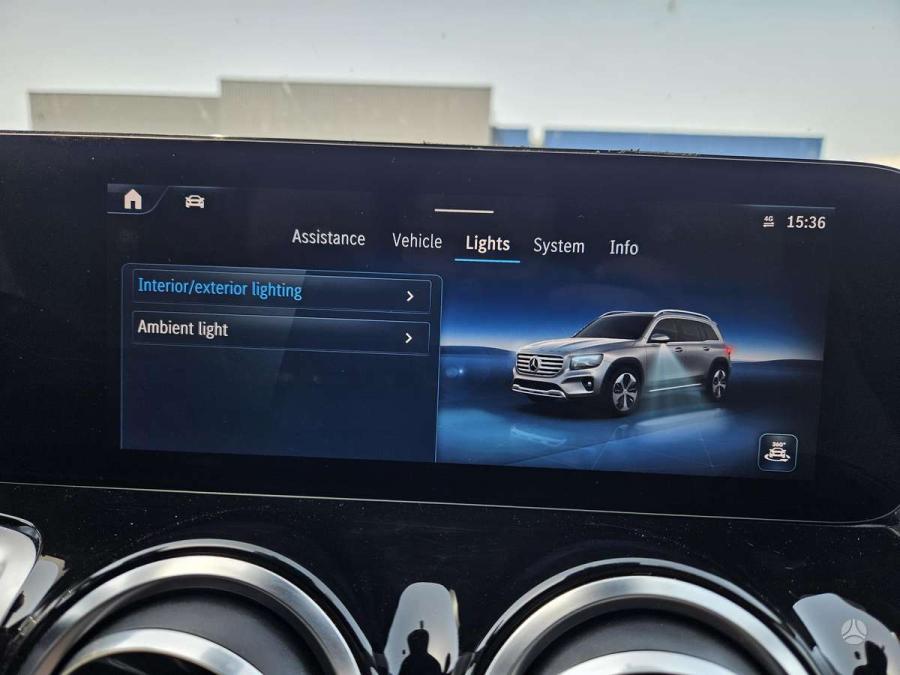 Zils Mercedes-Benz GLB 200 2023 Tauragė, ar dzinēja tilpumu 1.95 L un nobraukumu 240 tūkst. km par 22500 €, foto 15 vietnē AUTOMOTO.COM.LV