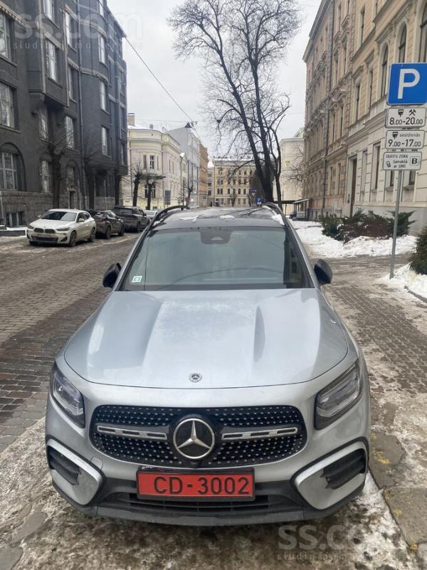 Mercedes-Benz GLB 200 2024 Rīga, ar dzinēja tilpumu 1.30 L un nobraukumu 10 tūkst. km par 39500 €, foto 2 vietnē AUTOMOTO.COM.LV
