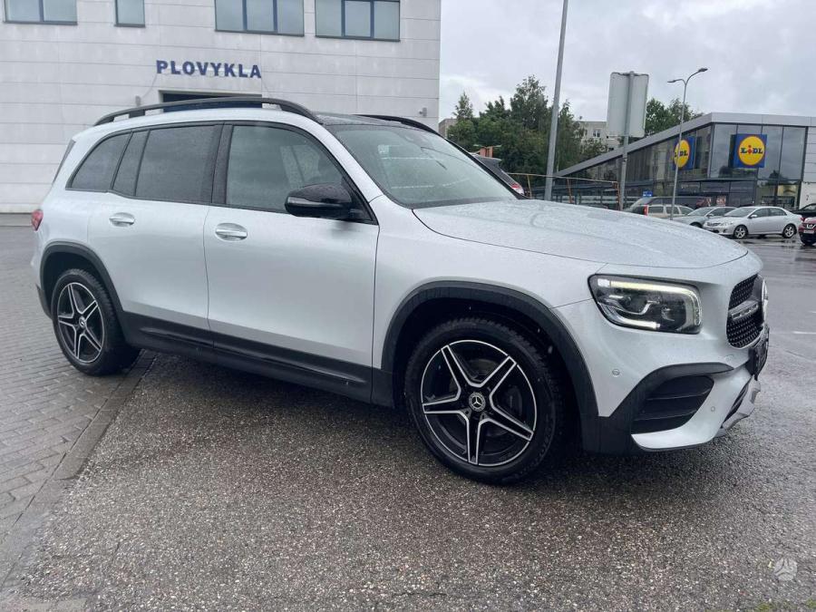 Pelēks Mercedes-Benz GLB 200 2020 Kauņa, ar dzinēja tilpumu 1.33 L un nobraukumu 193 tūkst. km par 15950 €, foto 3 vietnē AUTOMOTO.COM.LV