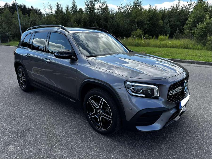 Серый Мерседес GLB 200 2022 в Вильнюс, объемом двигателя 1.95 л и пробегом 60 тыс. км за 33999 €, фото 9 на AUTOMOTO.COM.LV