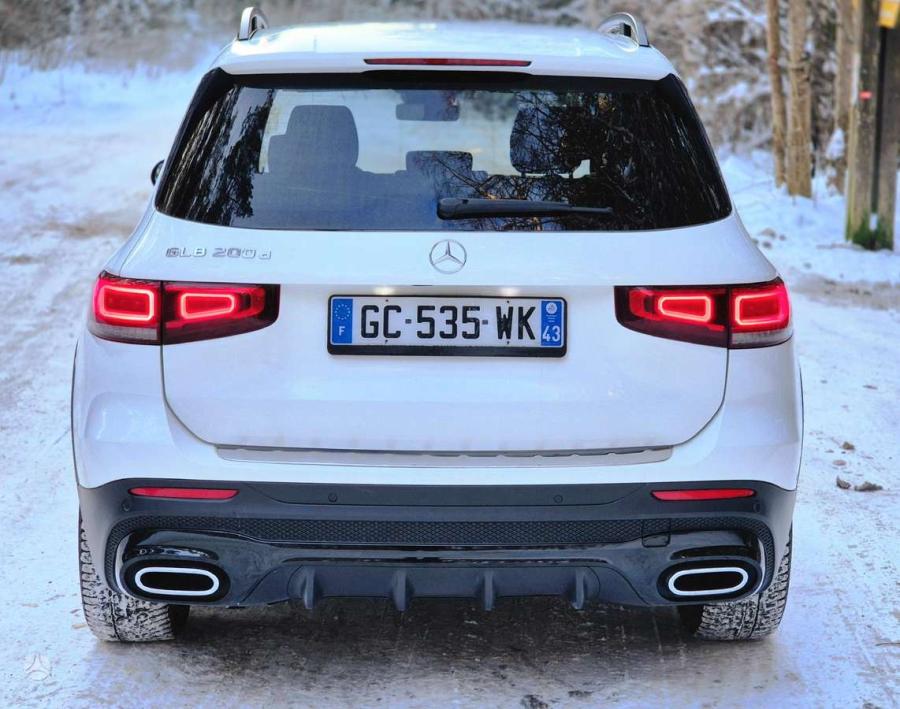 Balts Mercedes-Benz GLB 200 2021 Viļņa, ar dzinēja tilpumu 1.95 L un nobraukumu 257 tūkst. km par 21500 €, foto 8 vietnē AUTOMOTO.COM.LV