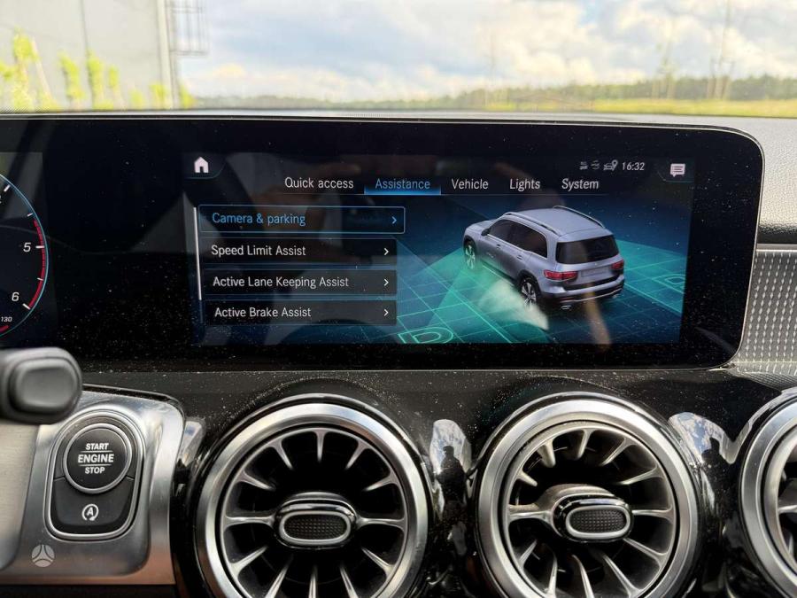 Balts Mercedes-Benz GLB 200 2021 Viļņa, ar dzinēja tilpumu 2.00 L un nobraukumu 241 tūkst. km par 16200 €, foto 24 vietnē AUTOMOTO.COM.LV