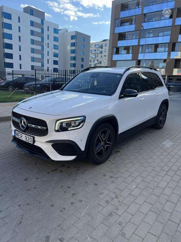 Balts Mercedes-Benz GLB 200 2021 Viļņa, ar dzinēja tilpumu 1.95 L un nobraukumu 280 tūkst. km par 17900 €, foto 4 vietnē AUTOMOTO.COM.LV