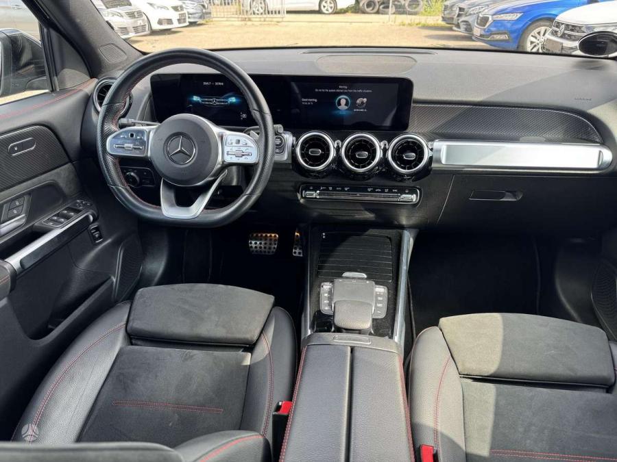Black Mercedes-Benz GLB 220 2021 in Kaunas, with an engine capacity of 1.95 L and mileage of 208 thousand km for 26300 €, photo 16 on AUTOMOTO.COM.LV