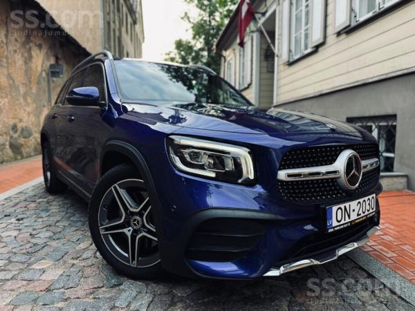 Blue Mercedes-Benz GLB 220 2020 in Cesis, with an engine capacity of 2.20 L and mileage of 0 thousand km for 23500 €, photo 1 on AUTOMOTO.COM.LV