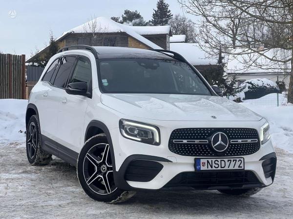 Balts Mercedes-Benz GLB 220 2020 Ukmergė, ar dzinēja tilpumu 1.95 L un nobraukumu 213 tūkst. km par 22550 €, foto 1 vietnē AUTOMOTO.COM.LV