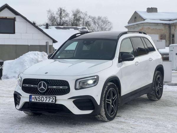 Balts Mercedes-Benz GLB 220 2020 Ukmergė, ar dzinēja tilpumu 1.95 L un nobraukumu 213 tūkst. km par 22550 €, foto 4 vietnē AUTOMOTO.COM.LV