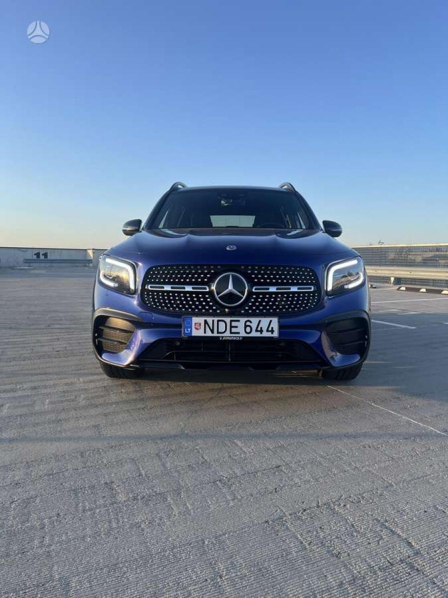 Blue Mercedes-Benz GLB 250 2020 in Vilnius, with an engine capacity of 1.99 L and mileage of 49 thousand km for 31500 €, photo 8 on AUTOMOTO.COM.LV