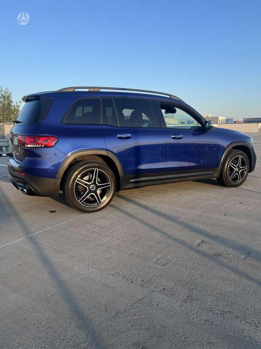 Blue Mercedes-Benz GLB 250 2020 in Vilnius, with an engine capacity of 1.99 L and mileage of 49 thousand km for 31500 €, photo 10 on AUTOMOTO.COM.LV