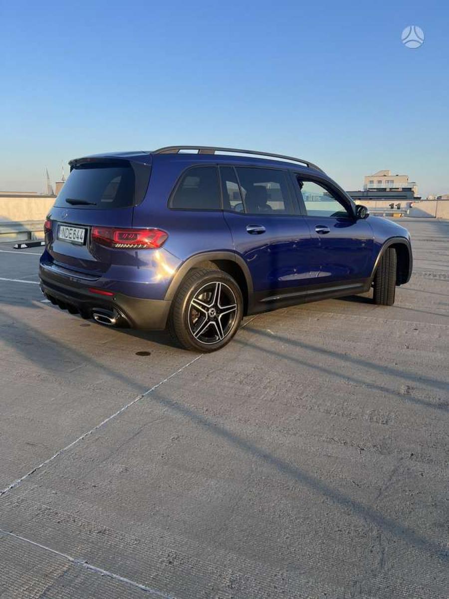 Blue Mercedes-Benz GLB 250 2020 in Vilnius, with an engine capacity of 1.99 L and mileage of 49 thousand km for 31500 €, photo 12 on AUTOMOTO.COM.LV