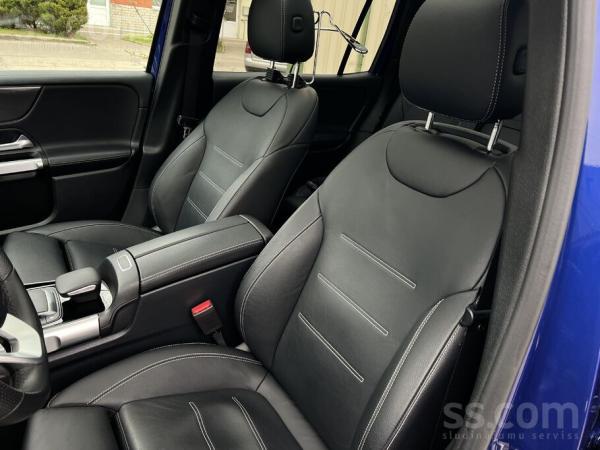 Blue Mercedes-Benz GLB 250 2021 in Riga, with an engine capacity of 2.00 L and mileage of 76 thousand km for 32900 €, photo 10 on AUTOMOTO.COM.LV