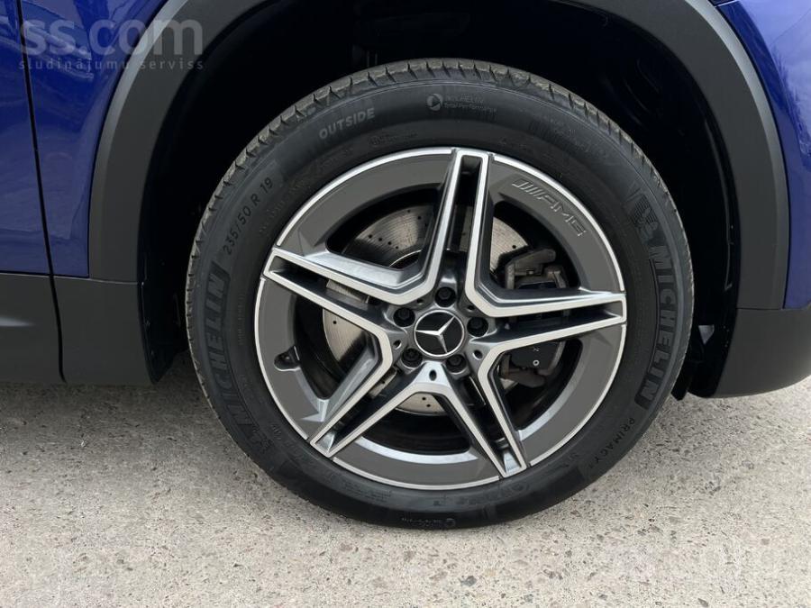 Blue Mercedes-Benz GLB 250 2021 in Riga, with an engine capacity of 2.00 L and mileage of 76 thousand km for 32900 €, photo 25 on AUTOMOTO.COM.LV