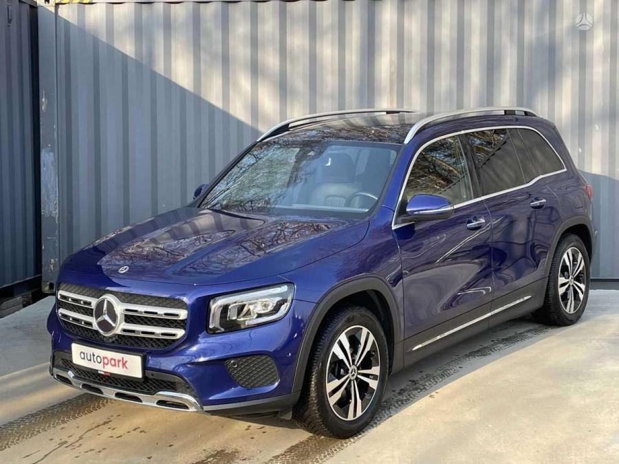 Zils Mercedes-Benz GLB 250 2023 Viļņa, ar dzinēja tilpumu 1.99 L un nobraukumu 74 tūkst. km par 34900 €, foto 1 vietnē AUTOMOTO.COM.LV