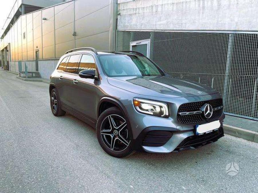 Grey Mercedes-Benz GLB 250 2025 in Vilnius, with an engine capacity of 1.99 L and mileage of 83 thousand km for 27500 €, photo 1 on AUTOMOTO.COM.LV