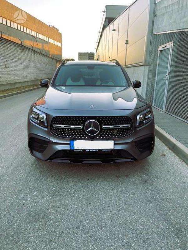 Grey Mercedes-Benz GLB 250 2025 in Vilnius, with an engine capacity of 1.99 L and mileage of 83 thousand km for 27500 €, photo 2 on AUTOMOTO.COM.LV