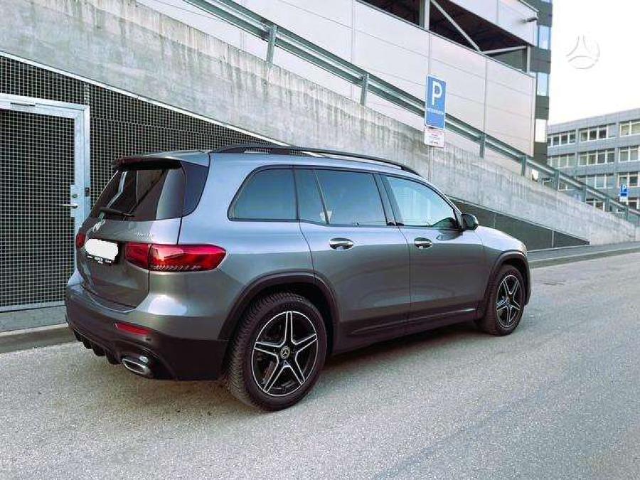 Grey Mercedes-Benz GLB 250 2025 in Vilnius, with an engine capacity of 1.99 L and mileage of 83 thousand km for 27500 €, photo 6 on AUTOMOTO.COM.LV