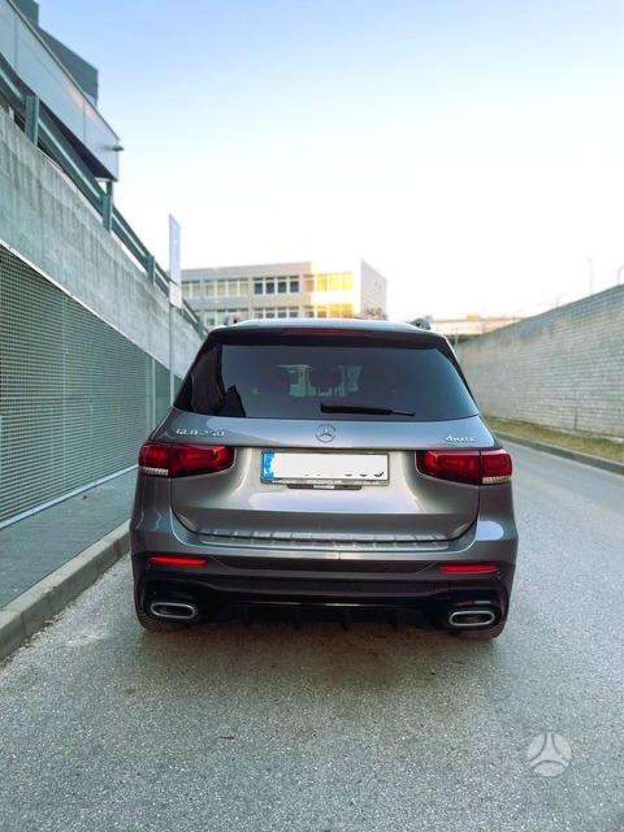 Grey Mercedes-Benz GLB 250 2025 in Vilnius, with an engine capacity of 1.99 L and mileage of 83 thousand km for 27500 €, photo 7 on AUTOMOTO.COM.LV