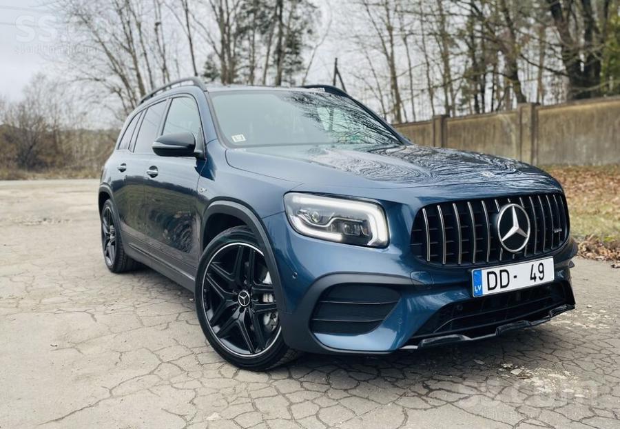 Zils Mercedes-Benz GLB 35 AMG 2020 Rīga, ar dzinēja tilpumu 2.00 L un nobraukumu 133 tūkst. km par 39000 €, foto 2 vietnē AUTOMOTO.COM.LV