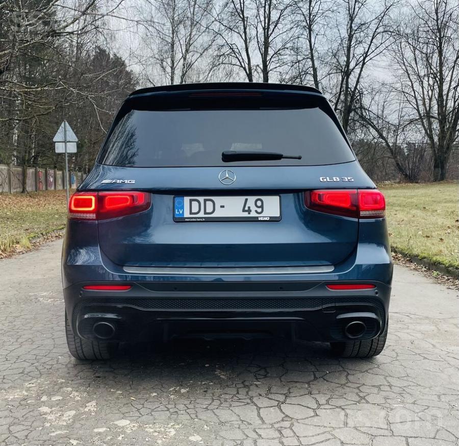 Zils Mercedes-Benz GLB 35 AMG 2020 Rīga, ar dzinēja tilpumu 2.00 L un nobraukumu 133 tūkst. km par 39000 €, foto 15 vietnē AUTOMOTO.COM.LV