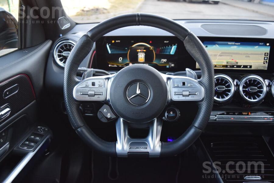 Zils Mercedes-Benz GLB 35 AMG 2022 Rīga, ar dzinēja tilpumu 2.00 L un nobraukumu 65 tūkst. km par 36900 €, foto 12 vietnē AUTOMOTO.COM.LV