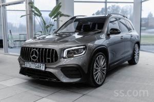 Серый Мерседес GLB 35 AMG 2021 в Рига, объемом двигателя 2.00 л и пробегом 61 тыс. км за 43000 €, фото 4 на AUTOMOTO.COM.LV