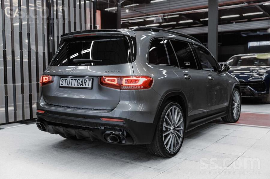 Серый Мерседес GLB 35 AMG 2021 в Рига, объемом двигателя 2.00 л и пробегом 61 тыс. км за 43000 €, фото 11 на AUTOMOTO.COM.LV