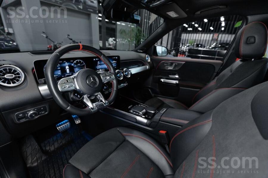 Серый Мерседес GLB 35 AMG 2021 в Рига, объемом двигателя 2.00 л и пробегом 61 тыс. км за 43000 €, фото 35 на AUTOMOTO.COM.LV