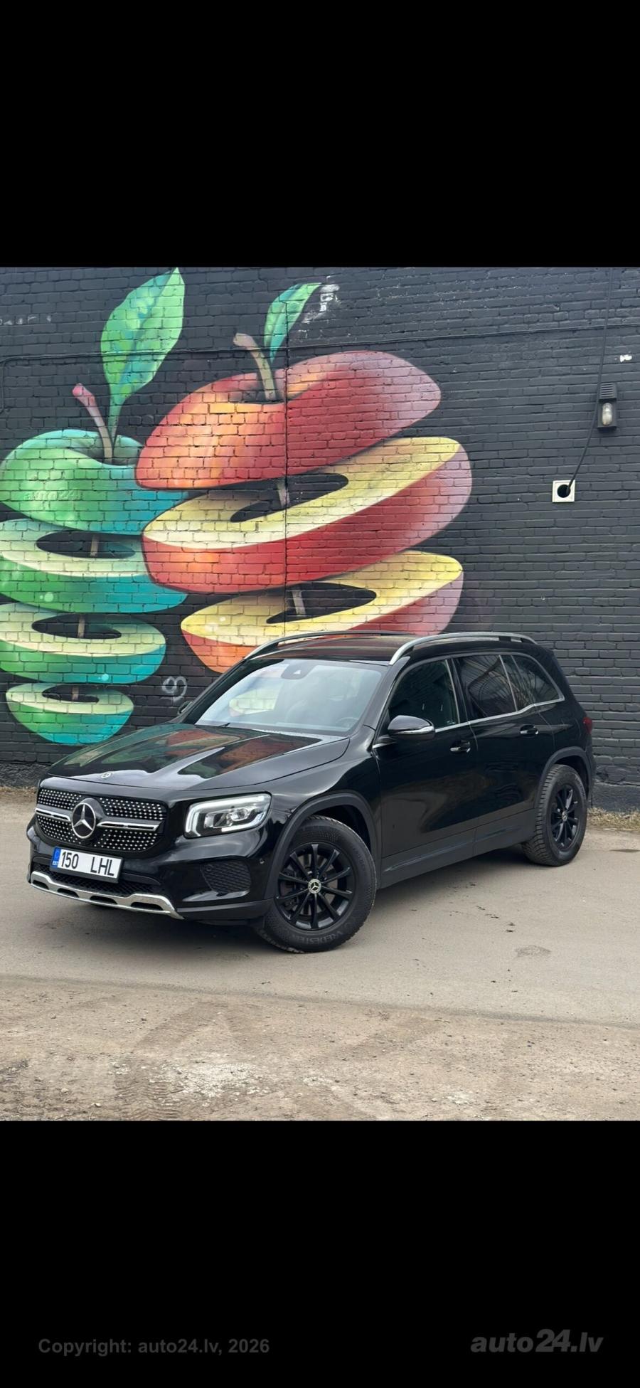 Black Mercedes-Benz GLB-Class 2021 in Tallinn, with an engine capacity of 2.00 L and mileage of 41 thousand km for 30999 €, photo 1 on AUTOMOTO.COM.LV
