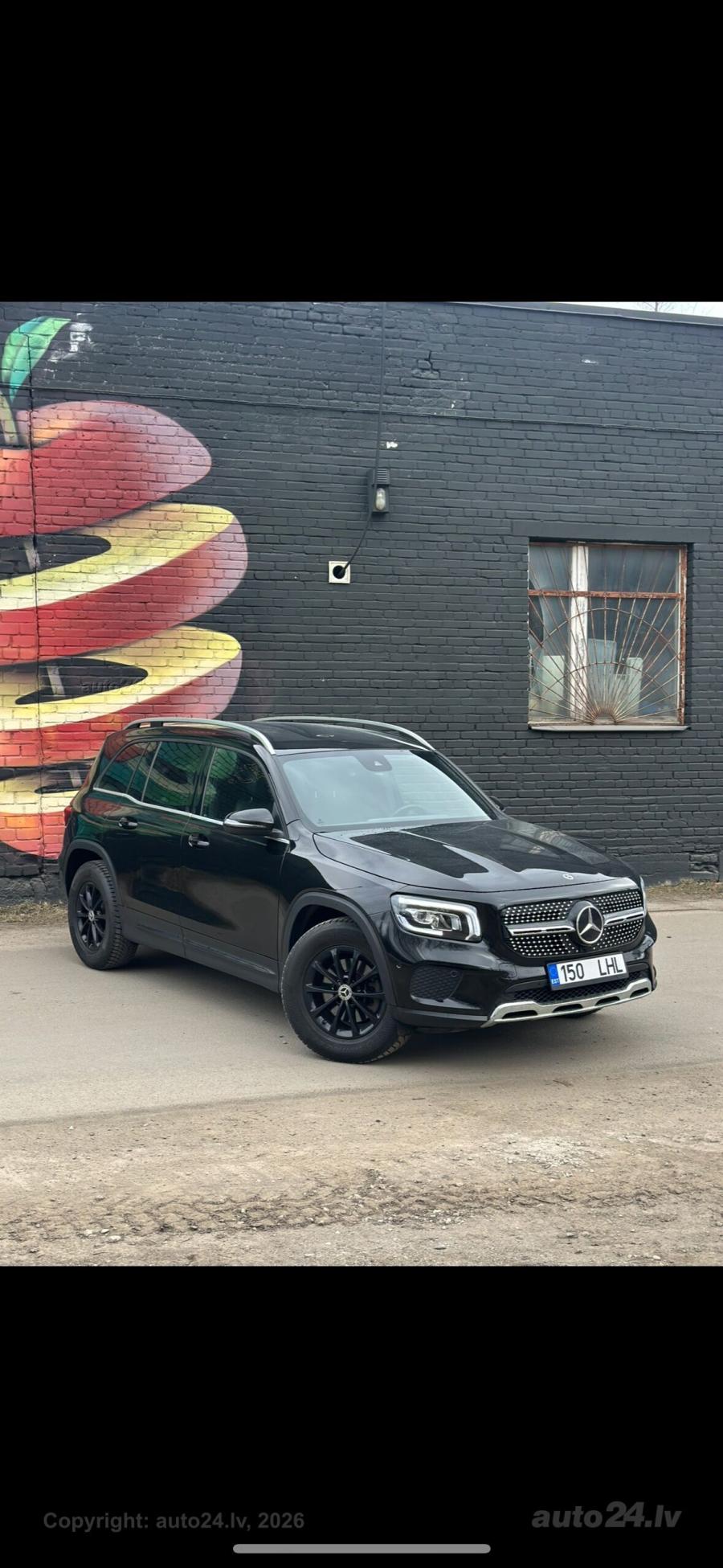 Black Mercedes-Benz GLB-Class 2021 in Tallinn, with an engine capacity of 2.00 L and mileage of 41 thousand km for 30999 €, photo 3 on AUTOMOTO.COM.LV