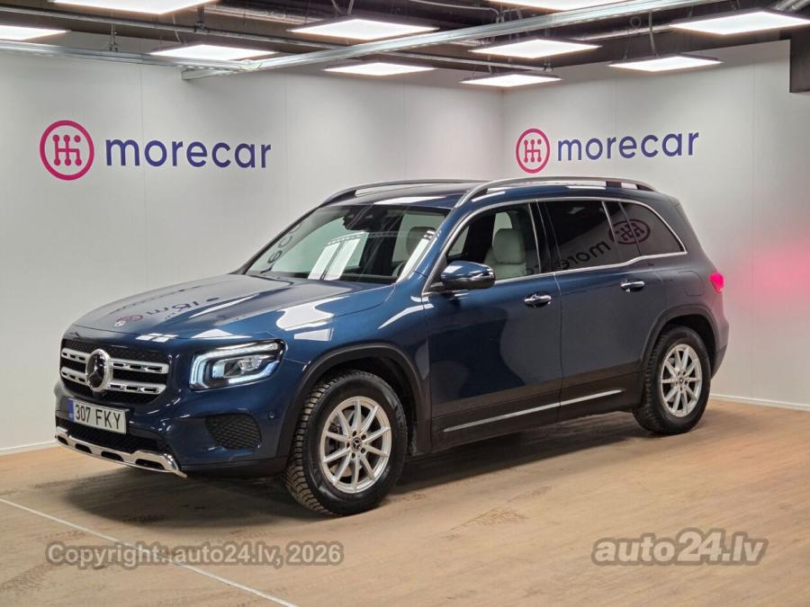 Zils Mercedes-Benz GLB-Class 2021 Tallina, ar dzinēja tilpumu 2.00 L un nobraukumu 84 tūkst. km par 25900 €, foto 1 vietnē AUTOMOTO.COM.LV