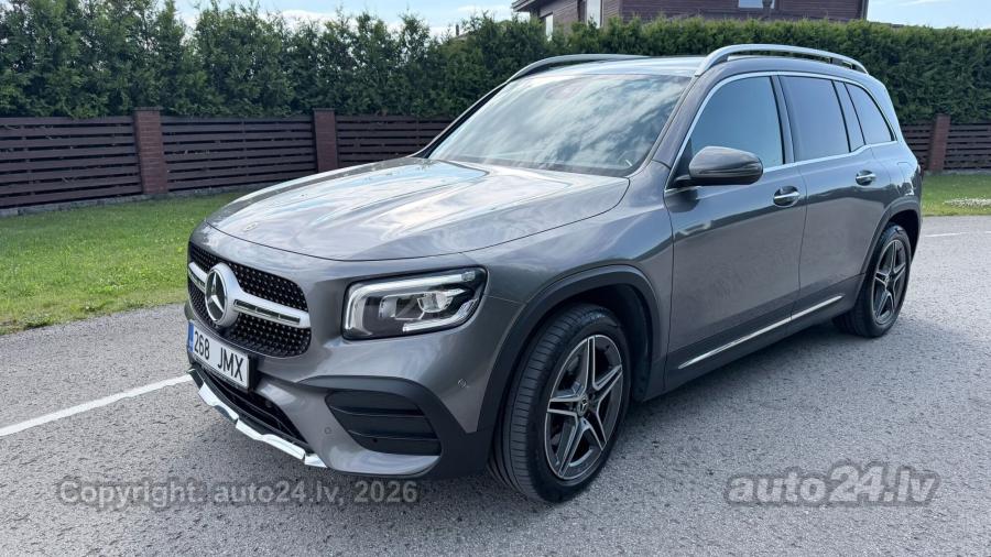 Grey Mercedes-Benz GLB-Class 2023 in Tallinn, with an engine capacity of 2.00 L and mileage of 52 thousand km for 44999 €, photo 1 on AUTOMOTO.COM.LV