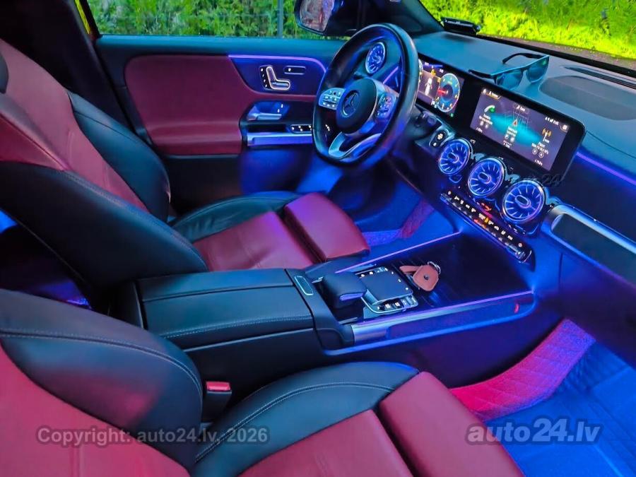 Red Mercedes-Benz GLB-Class 2020 in Tallinn, with an engine capacity of 2.00 L and mileage of 104 thousand km for 30990 €, photo 10 on AUTOMOTO.COM.LV