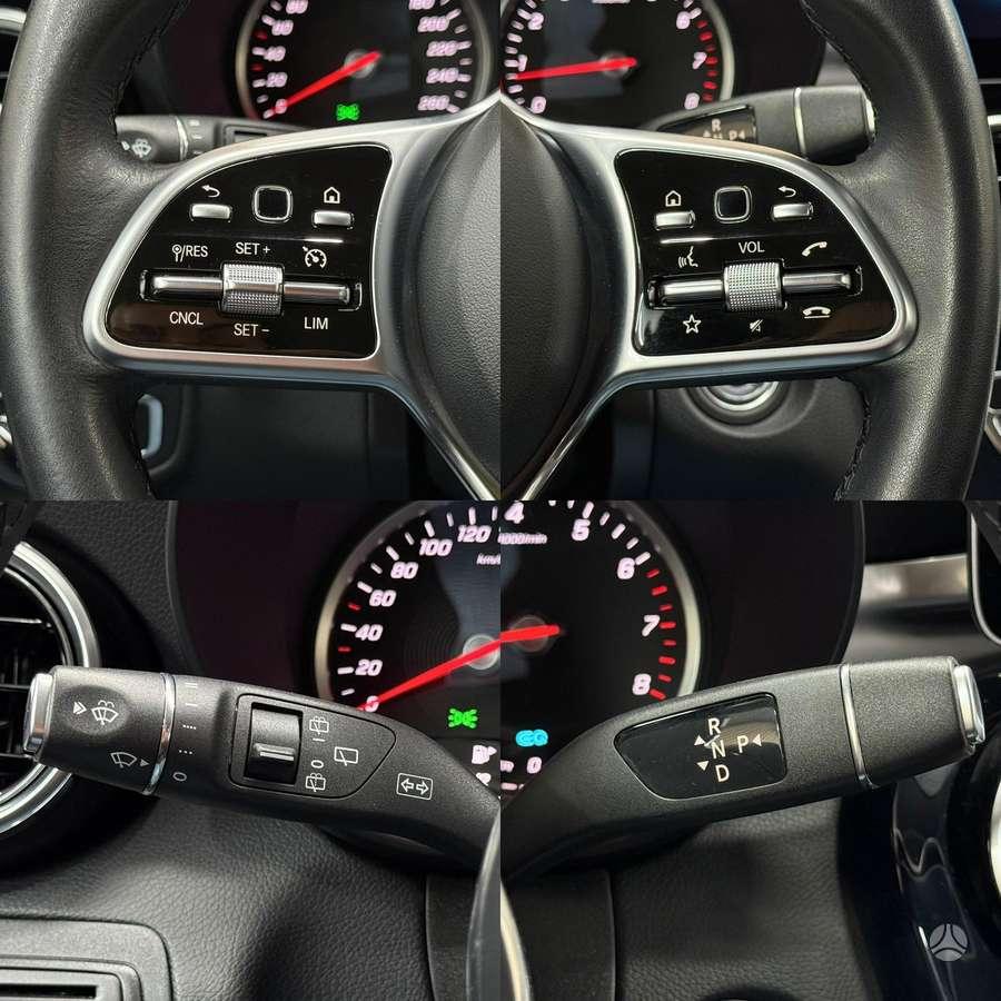 Black Mercedes-Benz GLC 200 2019 in Marijampole, with an engine capacity of 1.99 L and mileage of 114 thousand km for 25350 €, photo 19 on AUTOMOTO.COM.LV