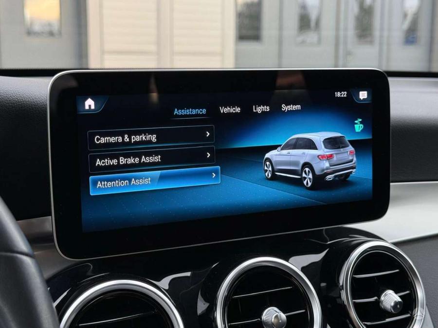 Melns Mercedes-Benz GLC 200 2019 Marijampole, ar dzinēja tilpumu 1.99 L un nobraukumu 114 tūkst. km par 24950 €, foto 14 vietnē AUTOMOTO.COM.LV