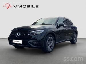 Black Mercedes-Benz GLC 200 2025 in Riga, with an engine capacity of 2.00 L and mileage of 10 thousand km for 58700 €, photo  on AUTOMOTO.COM.LV