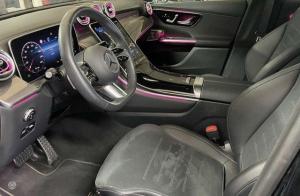 Black Mercedes-Benz GLC 200 2025 in Kaunas, with an engine capacity of 1.99 L and mileage of 30 thousand km for 42990 €, photo 8 on AUTOMOTO.COM.LV