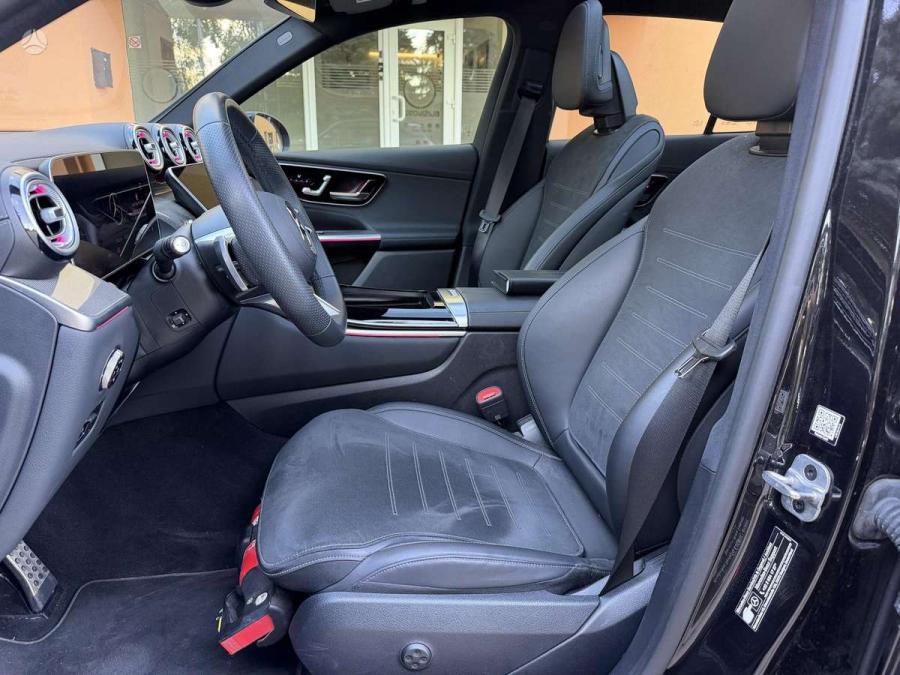 Black Mercedes-Benz GLC 200 2025 in Kaunas, with an engine capacity of 1.99 L and mileage of 30 thousand km for 42300 €, photo 22 on AUTOMOTO.COM.LV