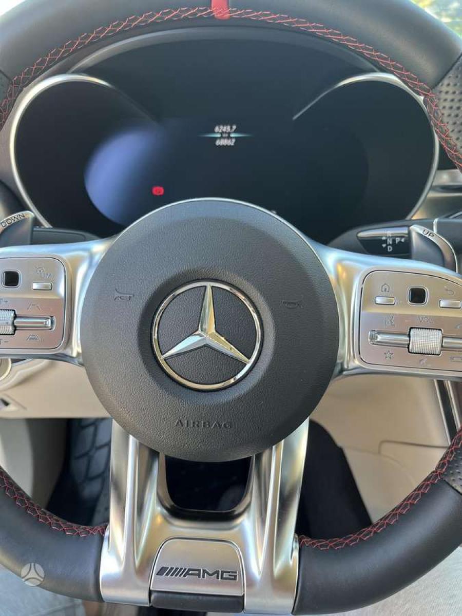 Blue Mercedes-Benz GLC 200 2019 in Vilnius, with an engine capacity of 1.99 L and mileage of 68 thousand km for 33500 €, photo 14 on AUTOMOTO.COM.LV