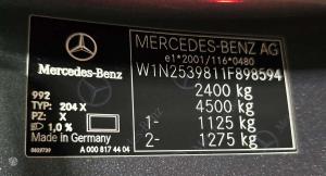 Grey Mercedes-Benz GLC 200 2020 in Siauliai, with an engine capacity of 1.99 L and mileage of 84 thousand km for 32900 €, photo 30 on AUTOMOTO.COM.LV